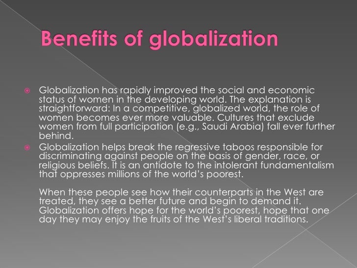 Globalization