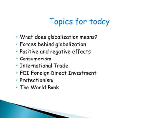 Globalization | PPT
