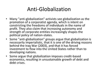 Globalization | PPT | Free Download
