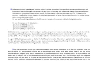 Globalization | PPT