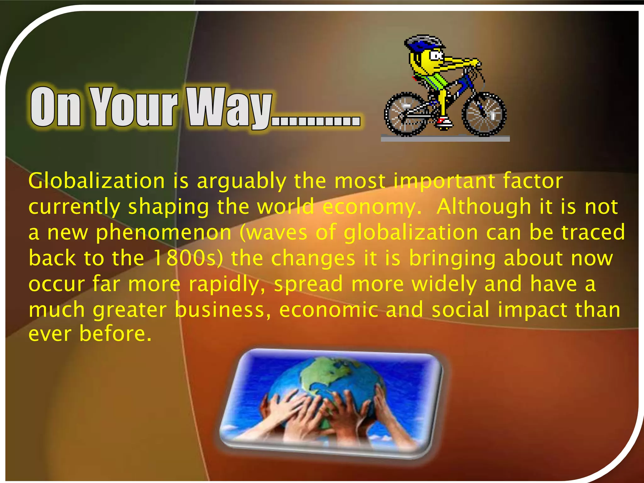 Globalization:pros and cons | PPTX