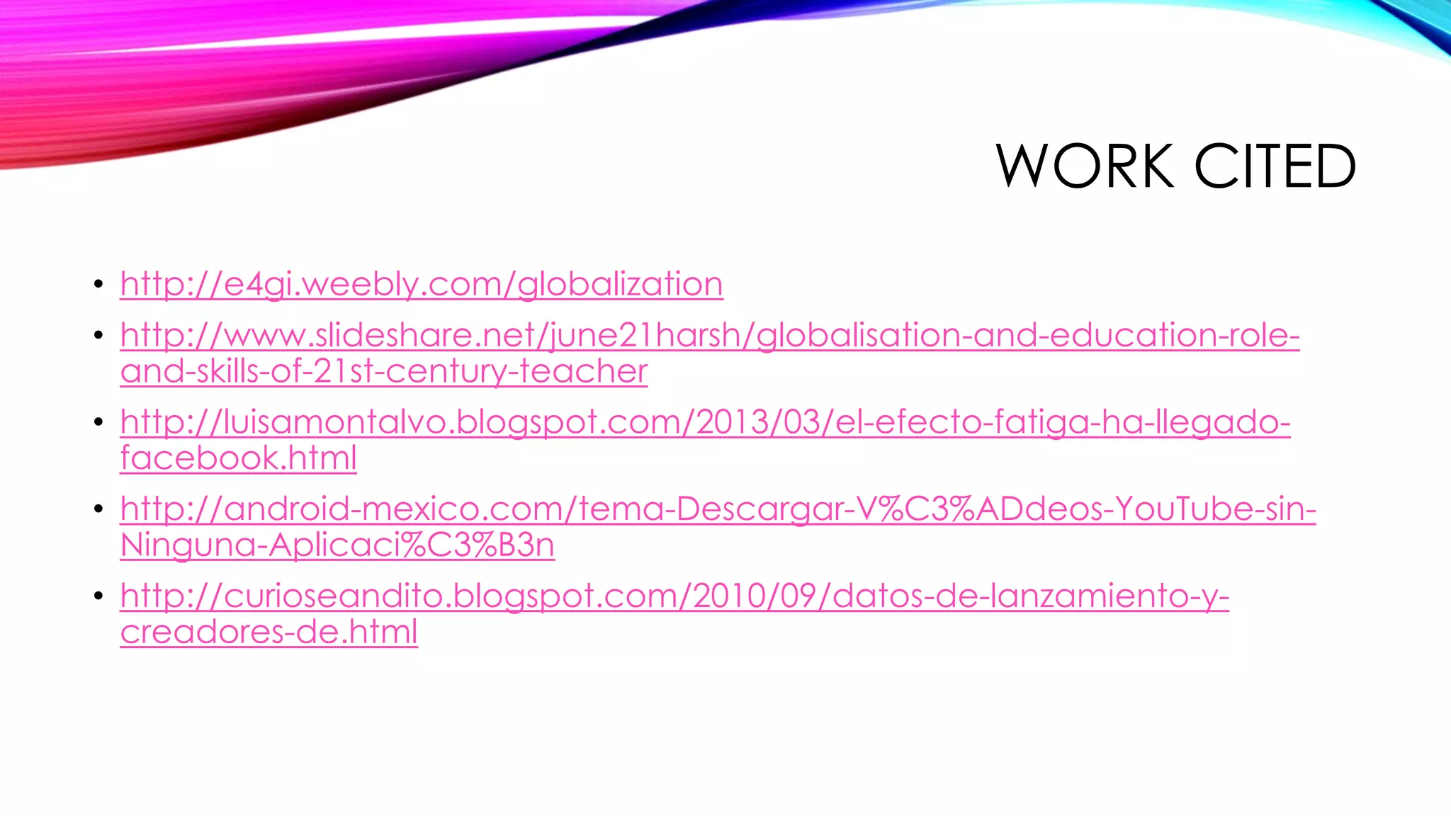 21st Century Education: Globalization Pillar | PPTX