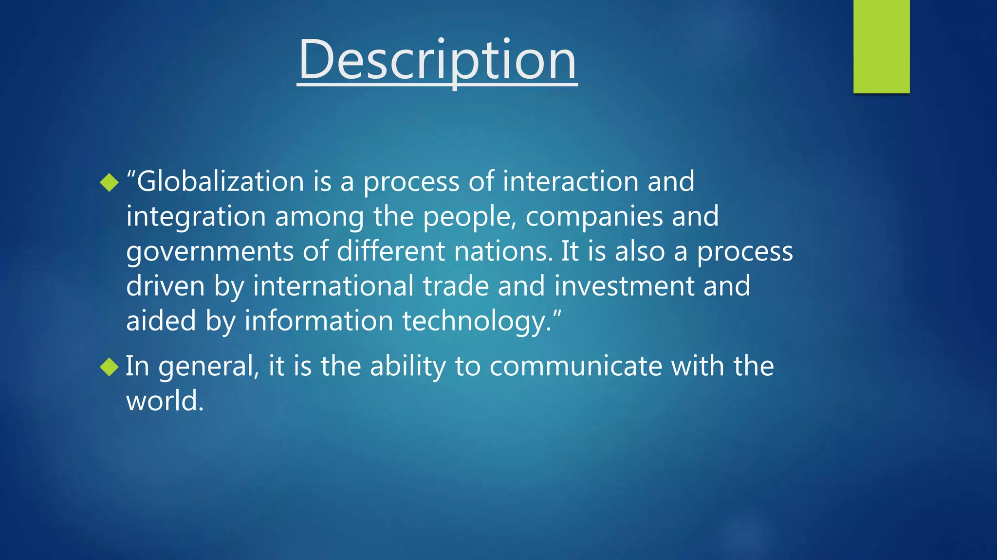 Globalization | PPT