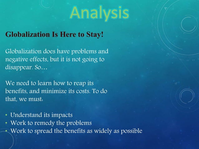 Globalization - Advantages and Disadvantages | PPTX | Economy | Business and Finance