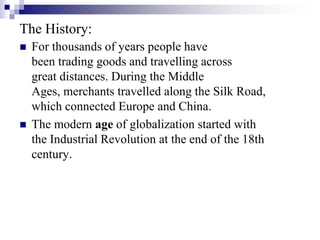 Globalization | PPT