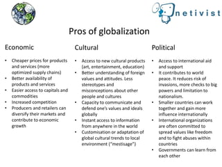 Pros and cons of globalization | PDF