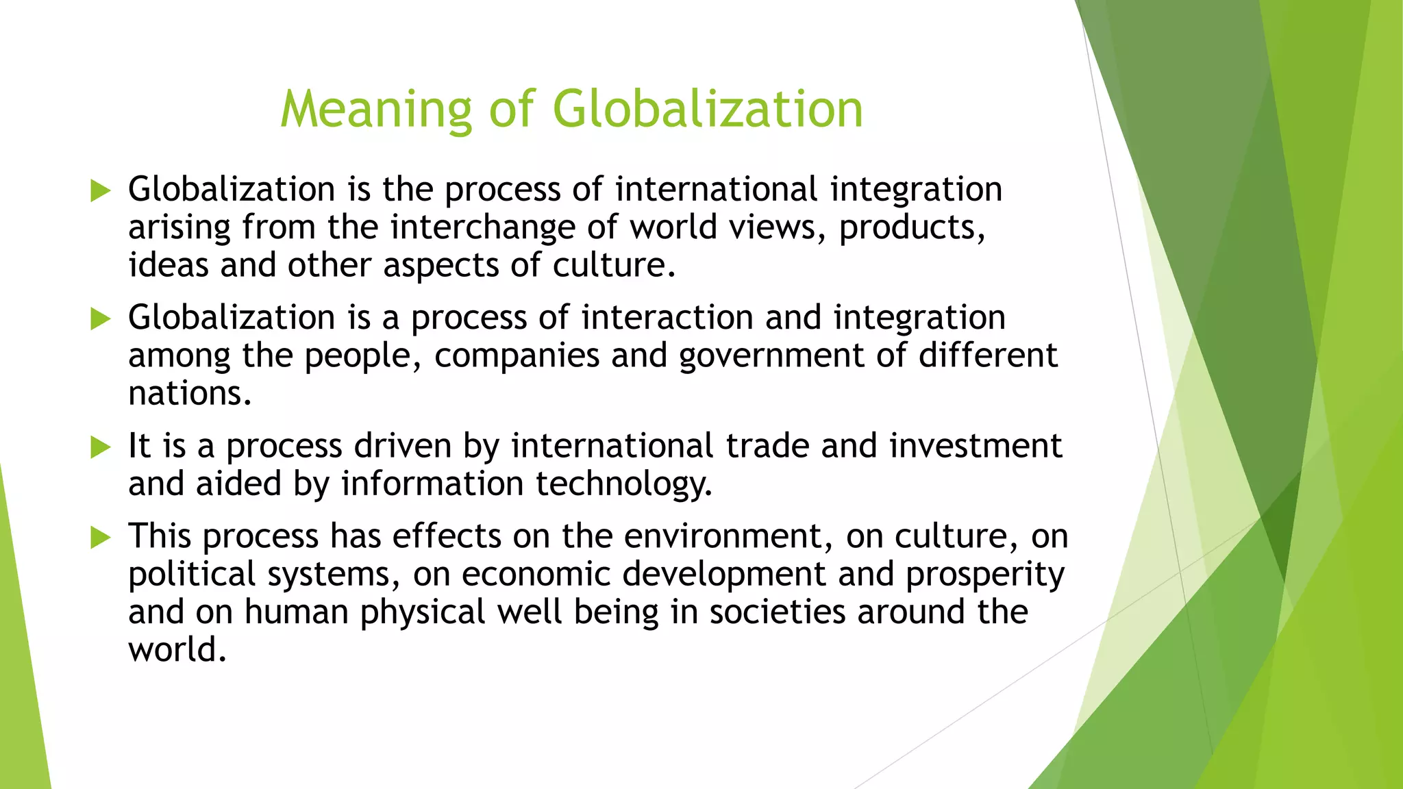 Globalization and Bangladesh | PPTX