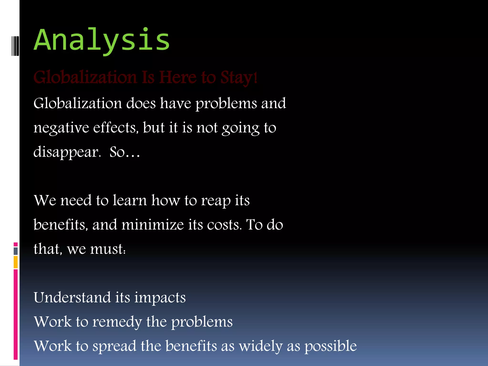 The Impact of Globalization | PPTX