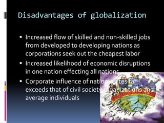 The Impact of Globalization | PPTX