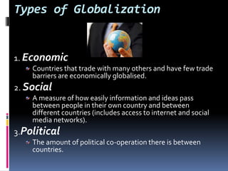 The Impact of Globalization | PPTX