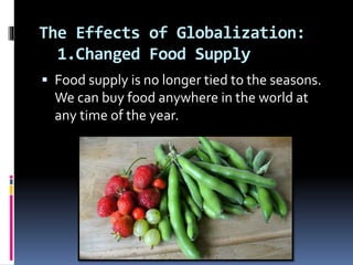 The Impact of Globalization | PPTX