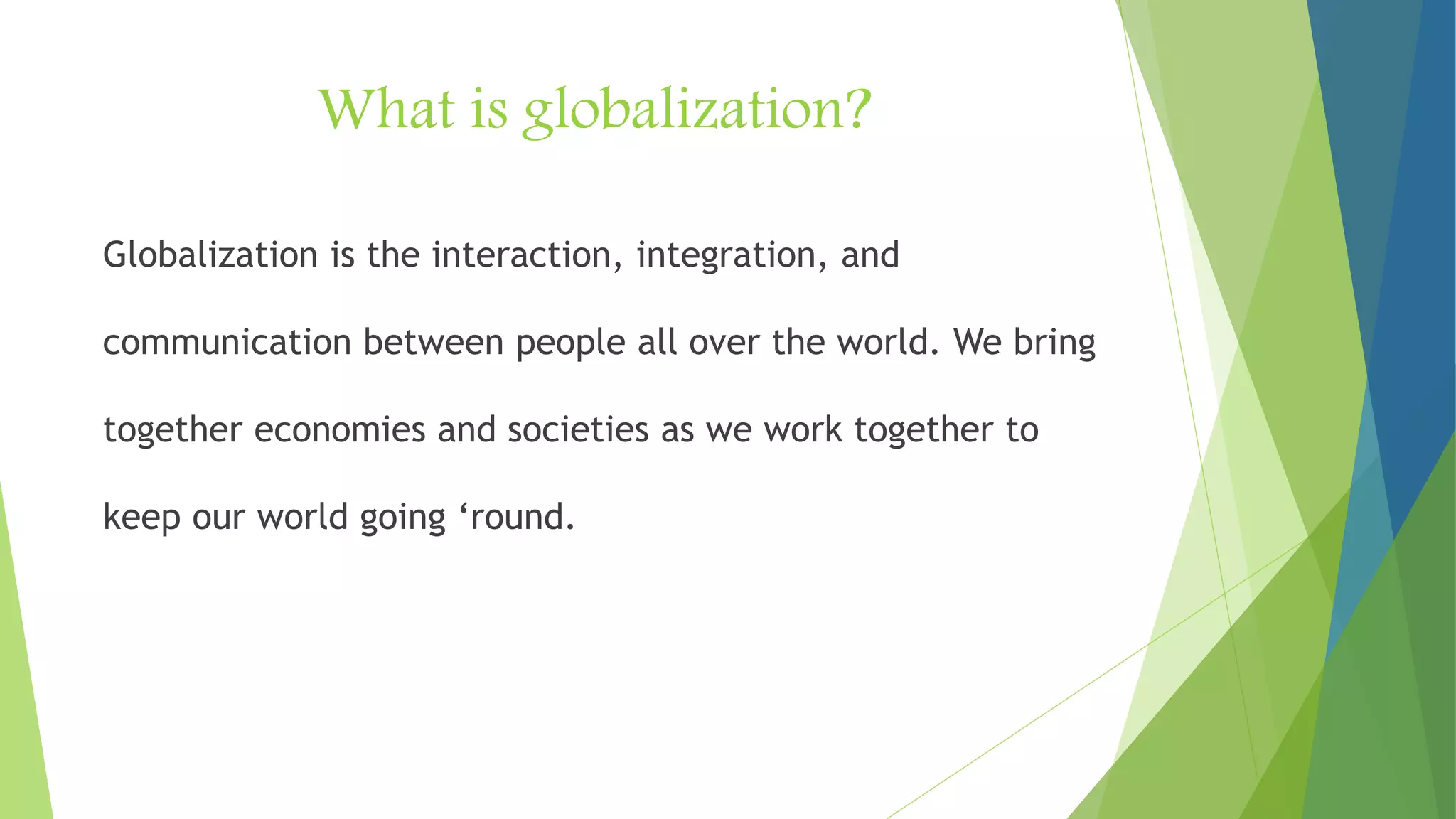 Globalization | PPT