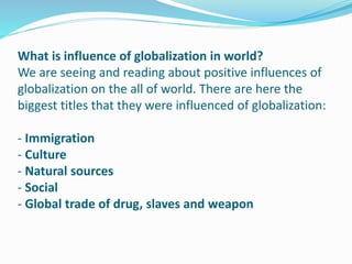 Globalization | PPT
