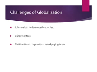 Globalization | PPTX