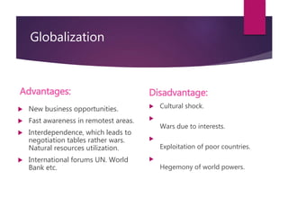 Globalization | PPTX