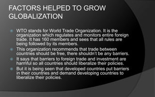 Globalization | PPTX | Large Business | Business