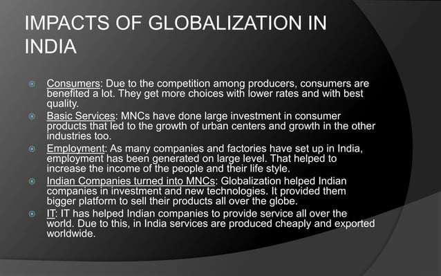 Globalization | PPT