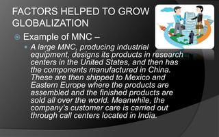 Globalization | PPTX | Large Business | Business