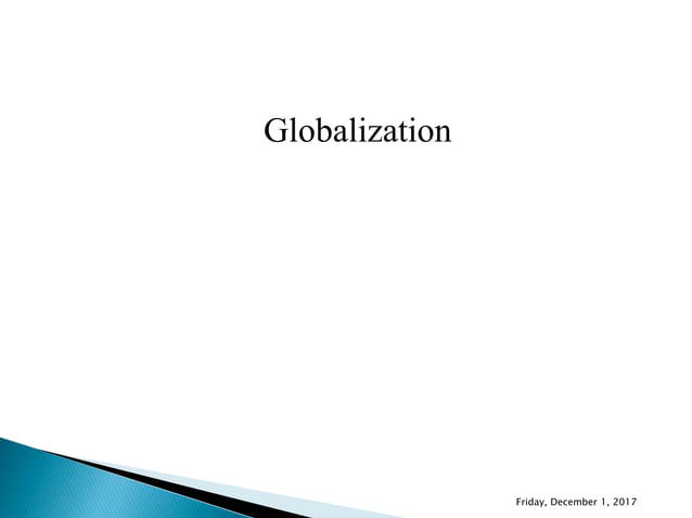 Globalization | PPTX