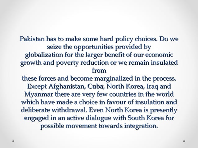 Globalization | PPT | Political Issues & policy | Politics