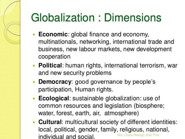 Globalization | PPTX | Economy | Business and Finance