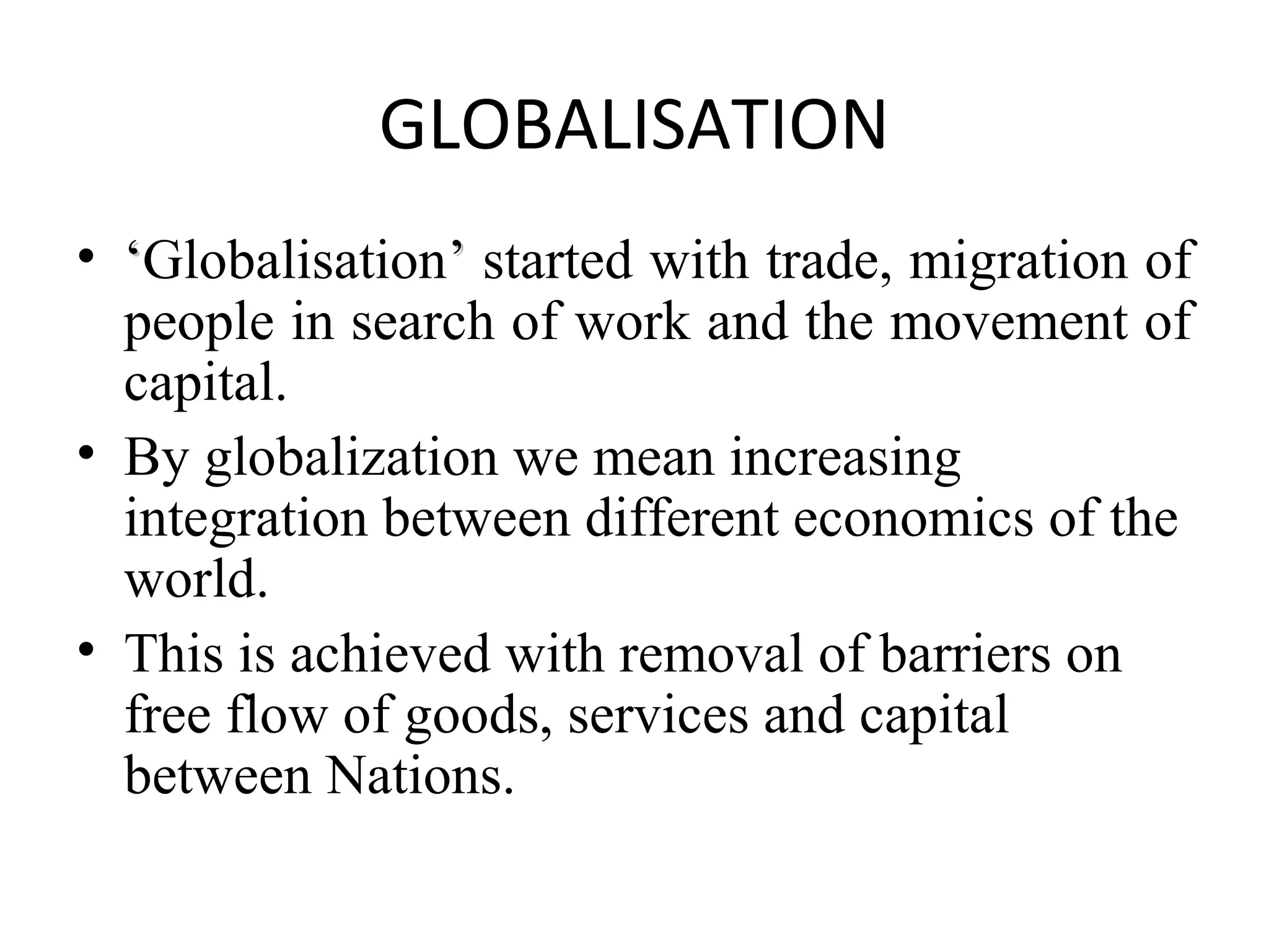 Globalization | PPT