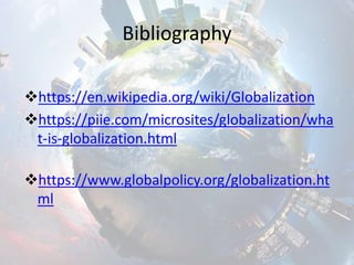 Globalization | PPTX
