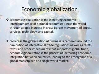 Globalization | PPTX