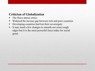 Globalization | PPT
