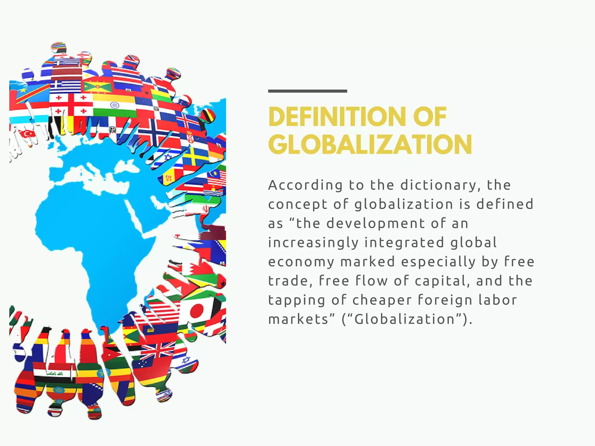 Presentation on Globalization | PDF
