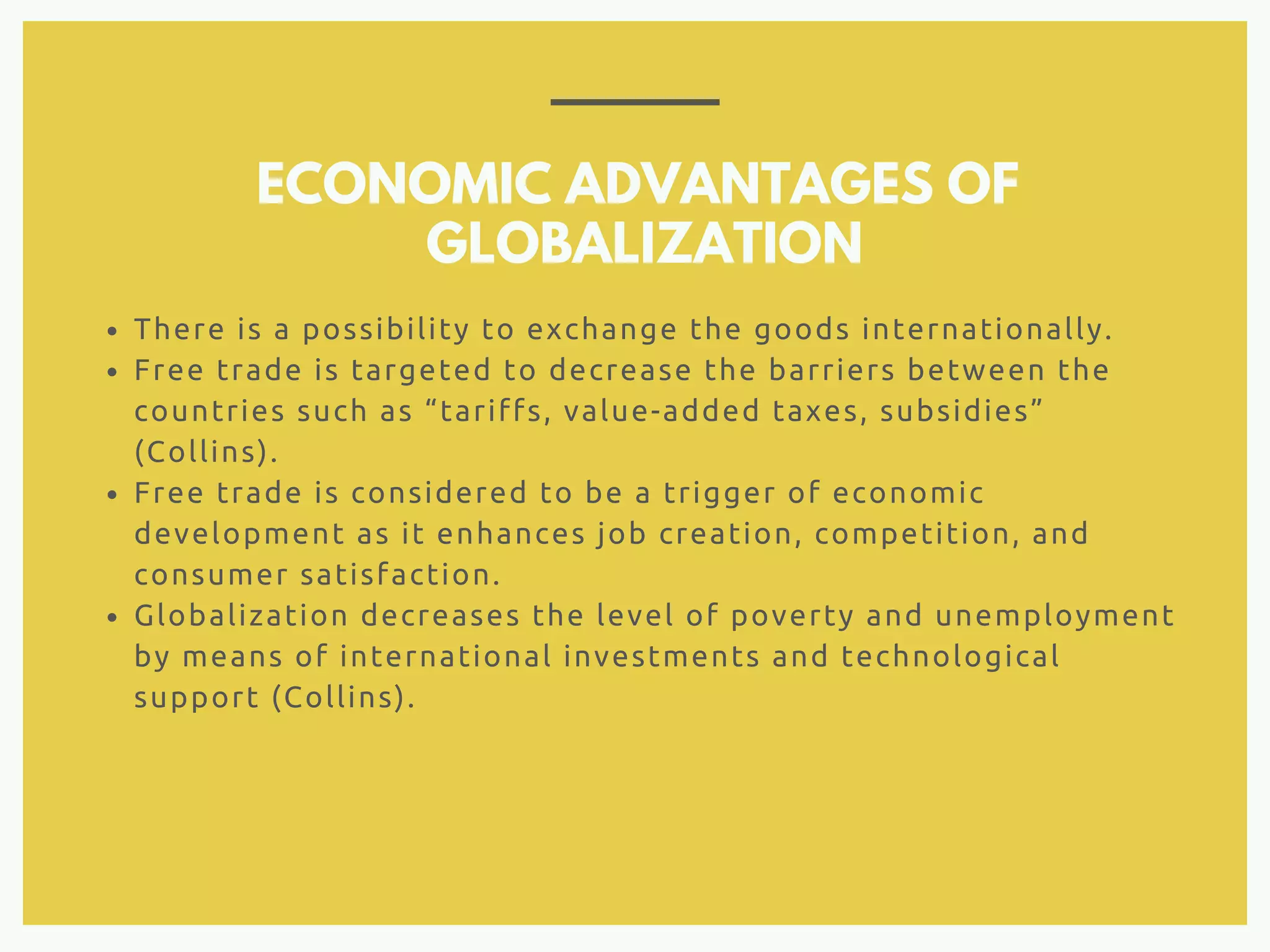 Presentation on Globalization | PDF