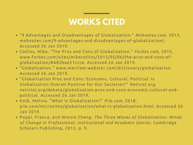 Presentation on Globalization | PDF | Business | Business and Finance