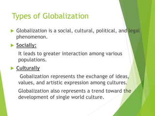 Globalization | PPTX