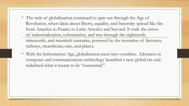 Globalization | PPTX