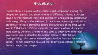 Globalization | PDF