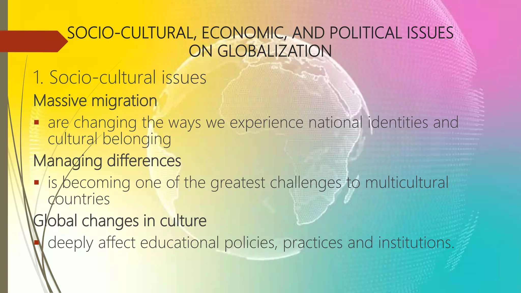 Globalization and Education | PPTX