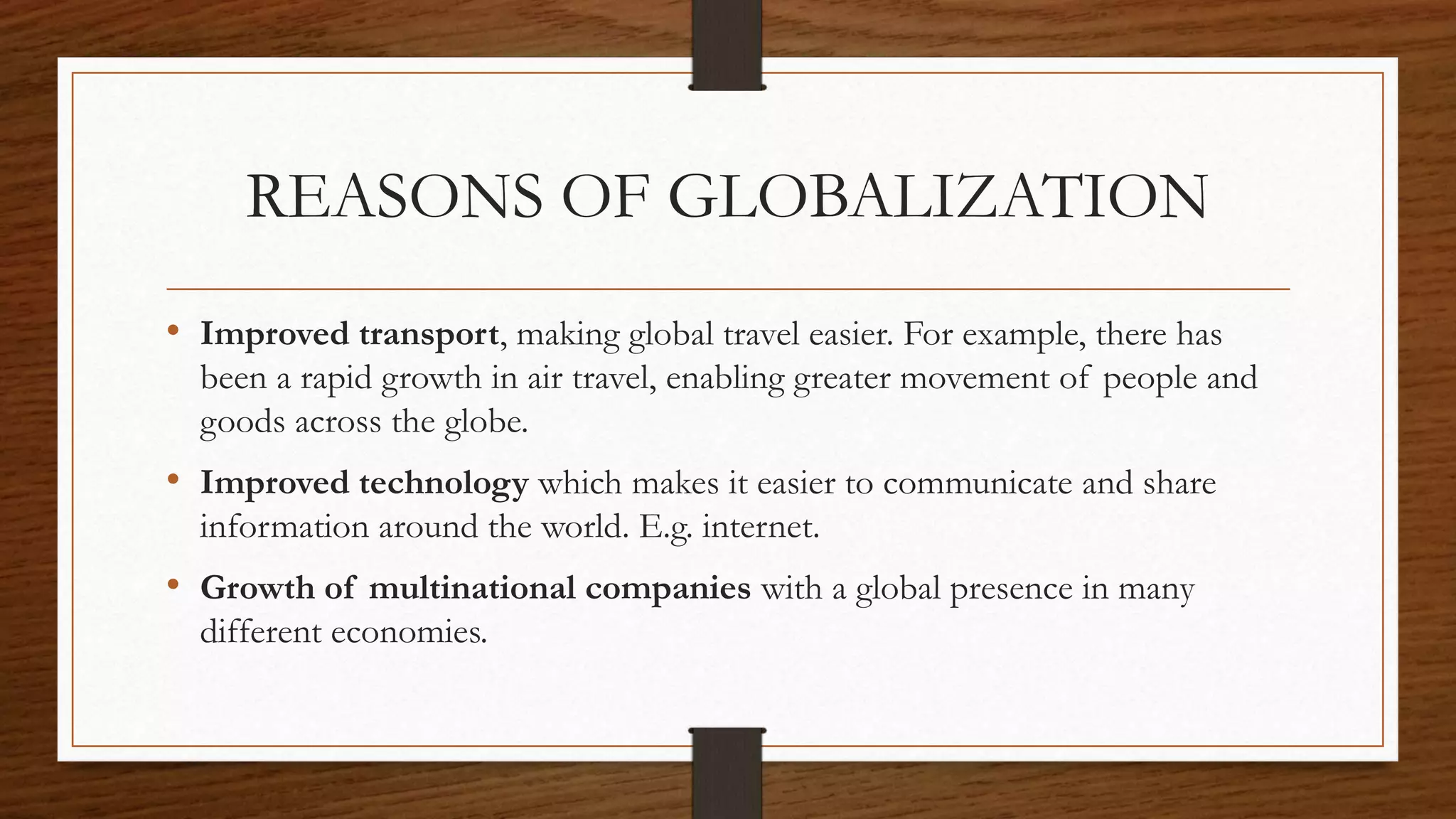 Globalization | PPTX