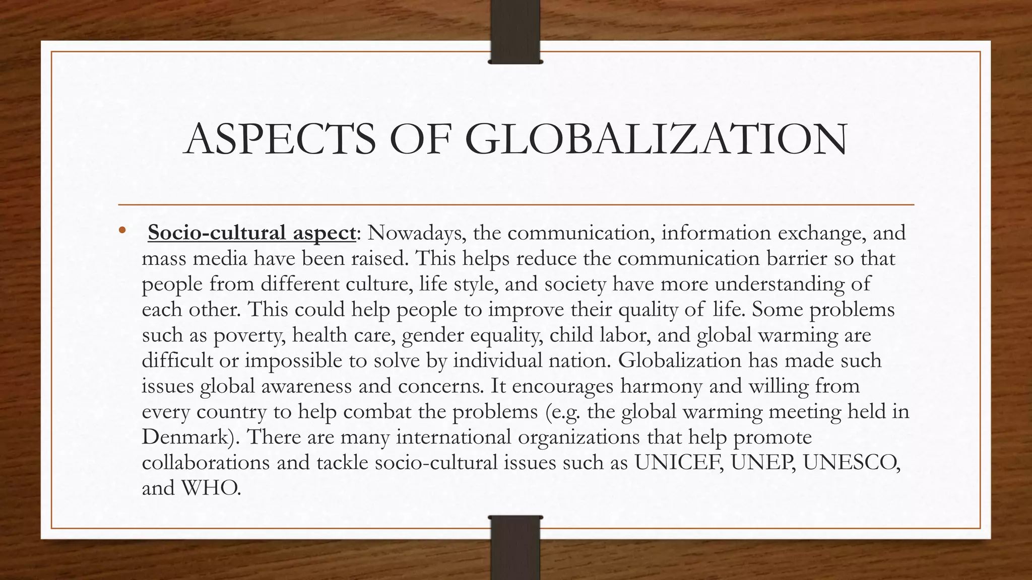Globalization | PPTX