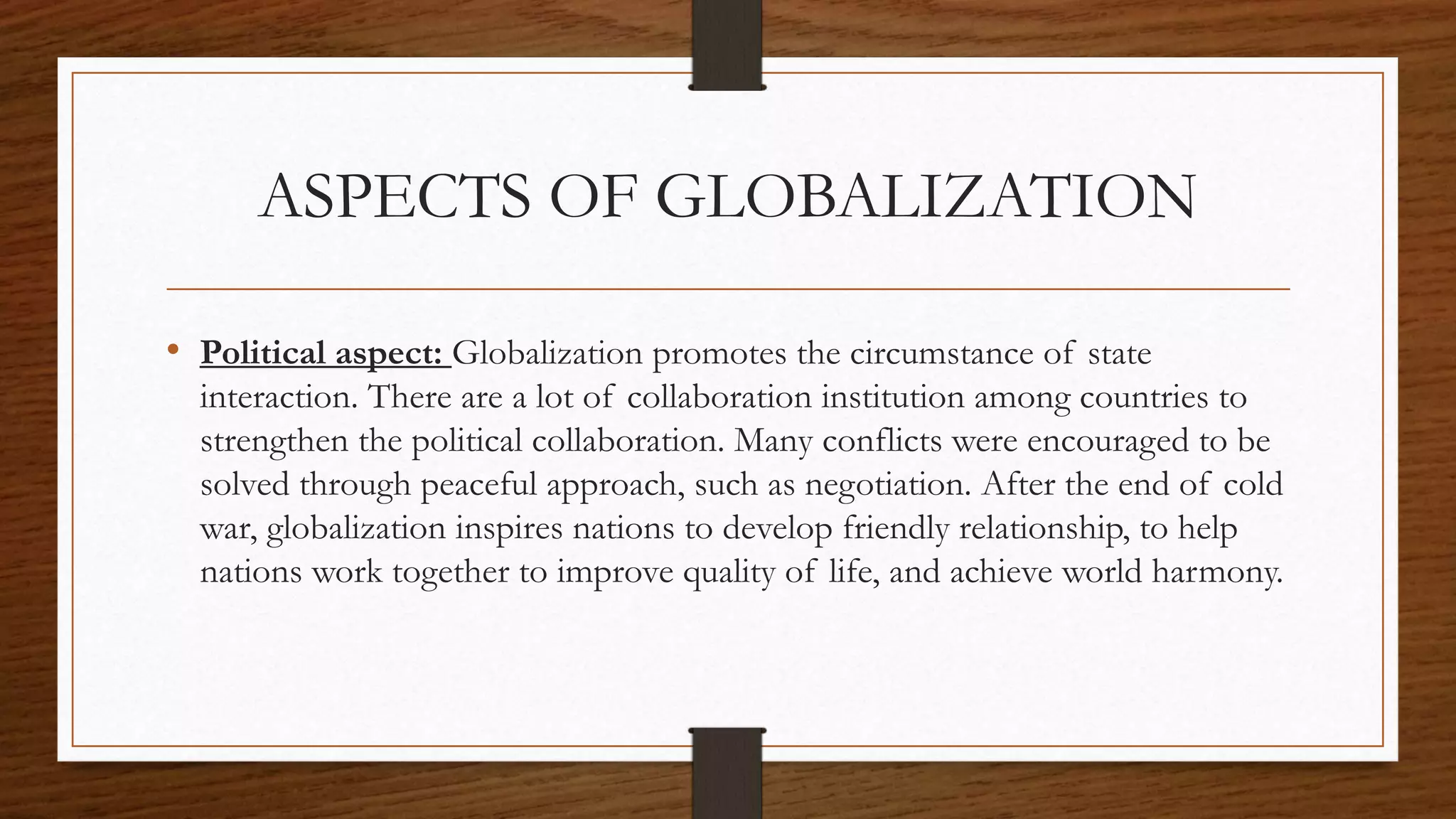 Globalization | PPTX