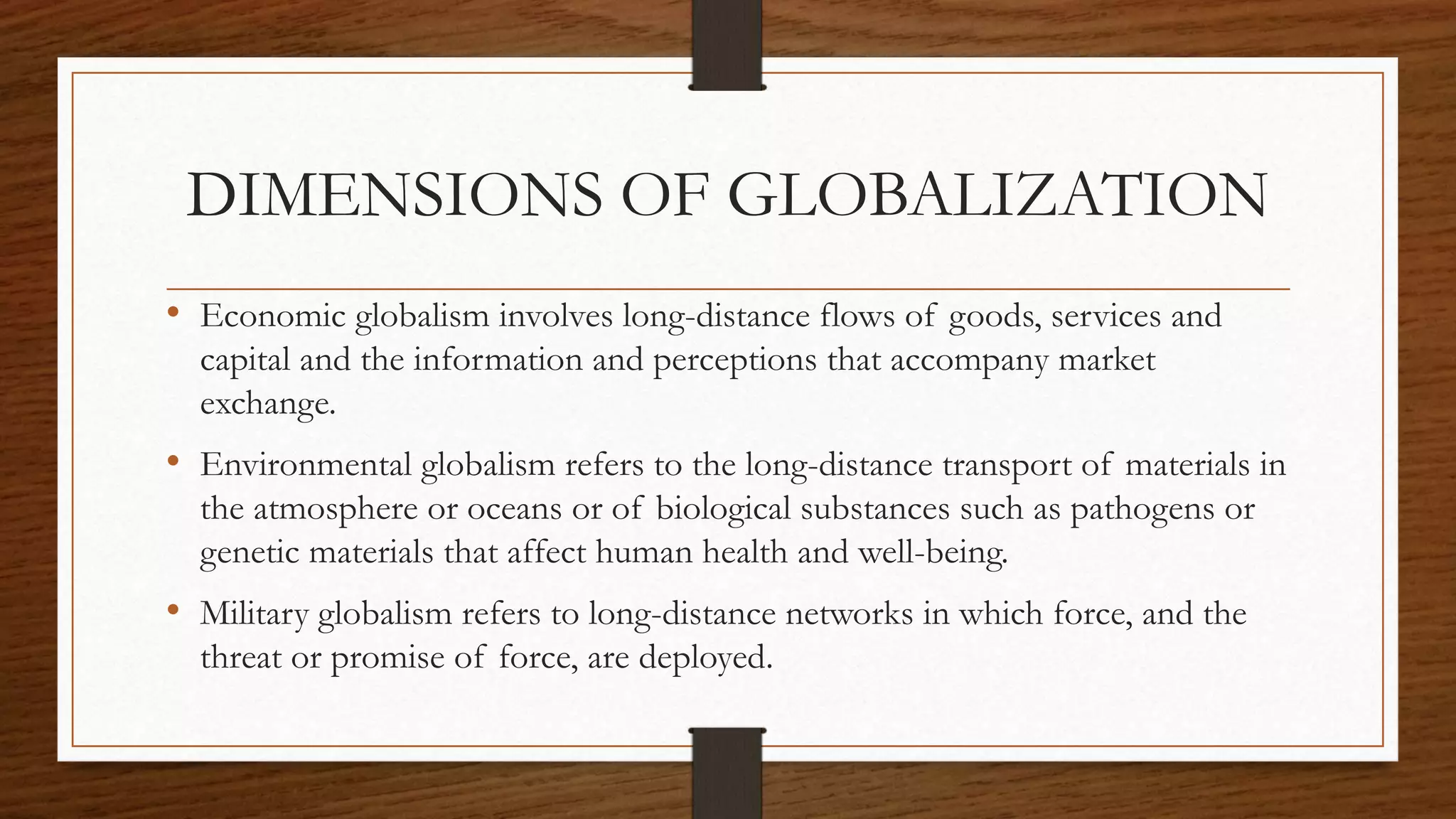 Globalization | PPTX