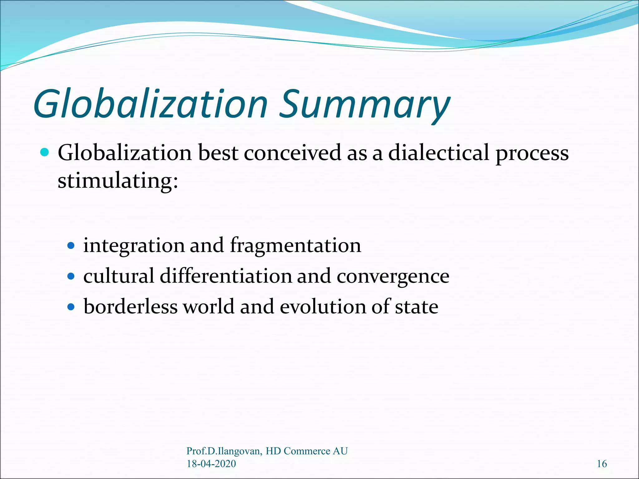 Globalization.ppt | Business and Finance