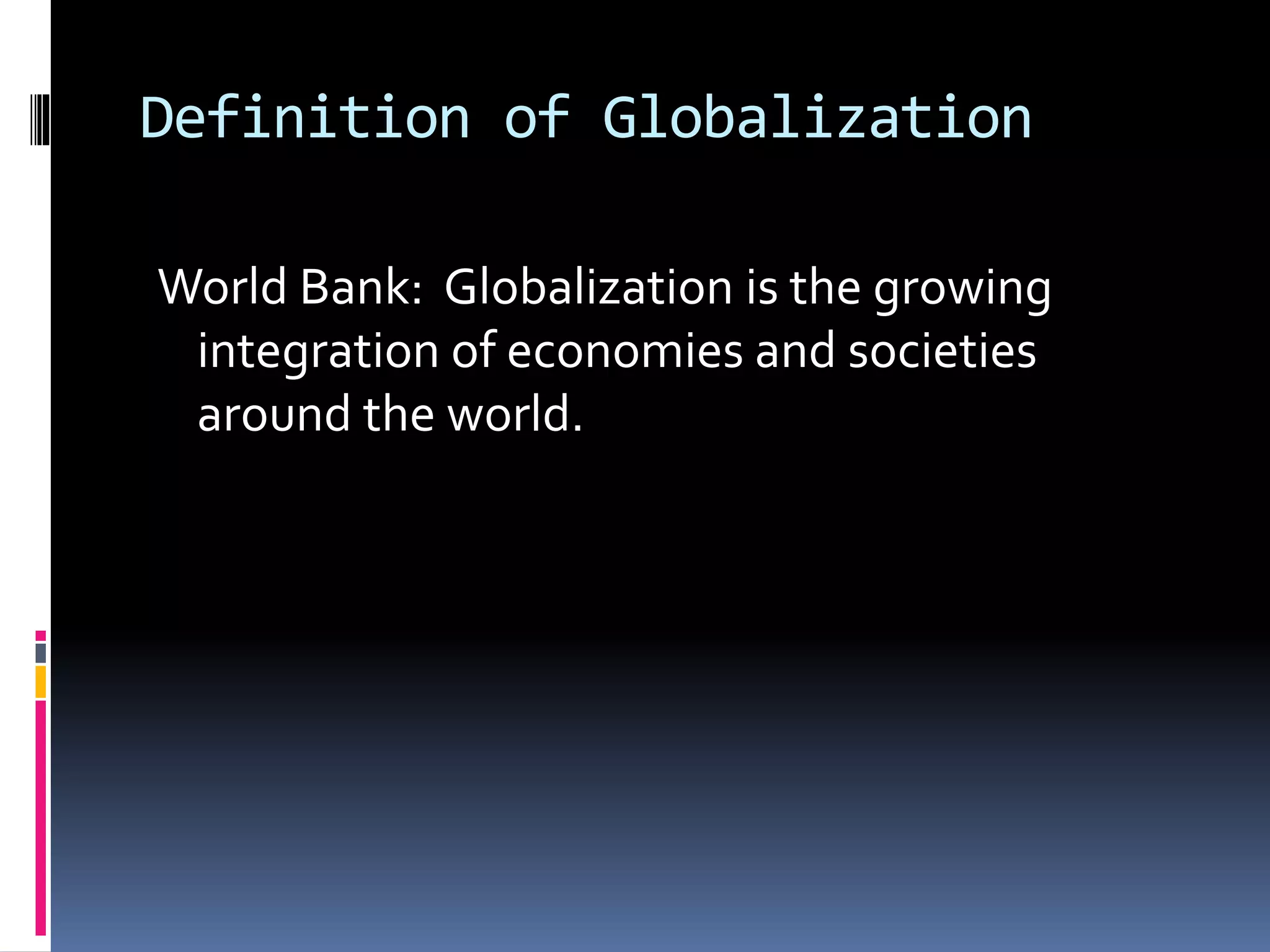 GLOBALIZATION.pptx | Economy | Business and Finance