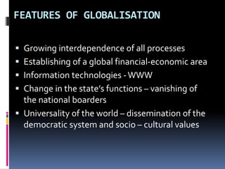 GLOBALIZATION.pptx | Economy | Business and Finance