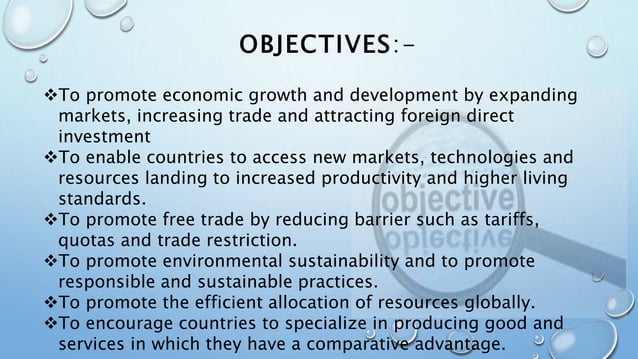 globalisation project report displayed overview | PPTX