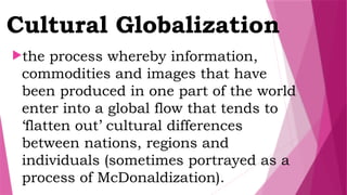 GLOBALIZATION for the present and past government | PPT