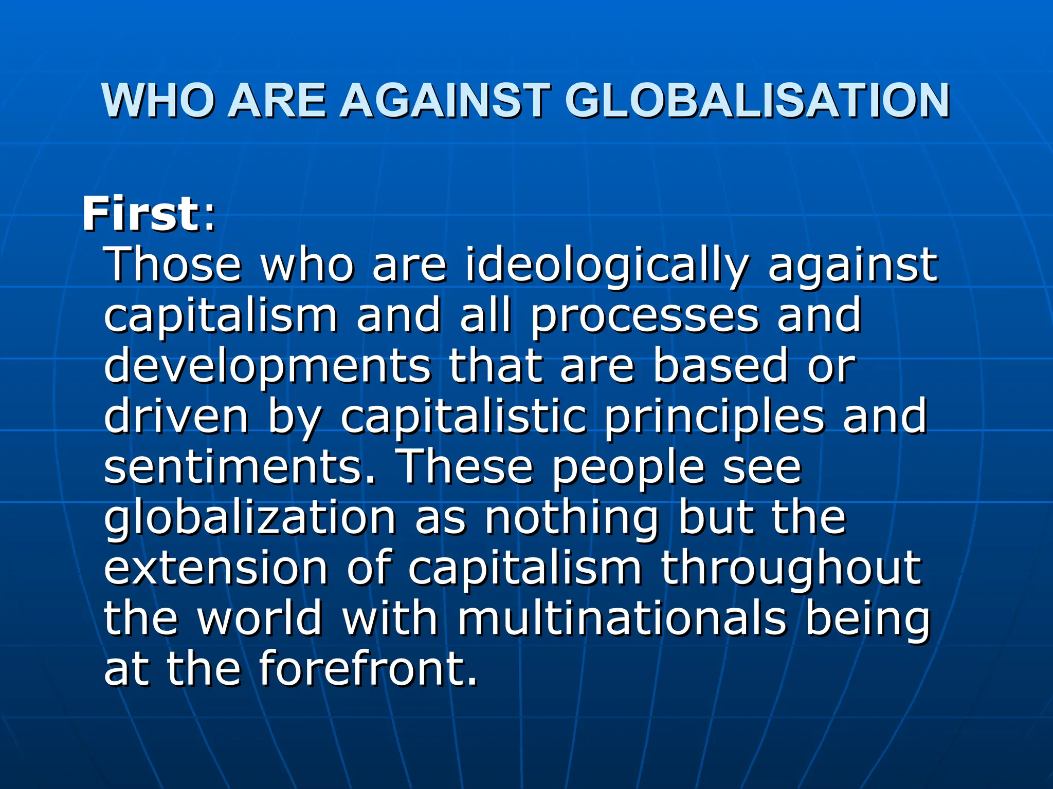 Globalization.ppt in international relations | PPT
