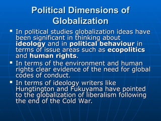 Globalization.ppt in international relations | PPT