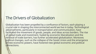 Globalization.pptxhgjyfjtyfffdyffyyffyfyyfyf | PPTX | Civic affairs ...