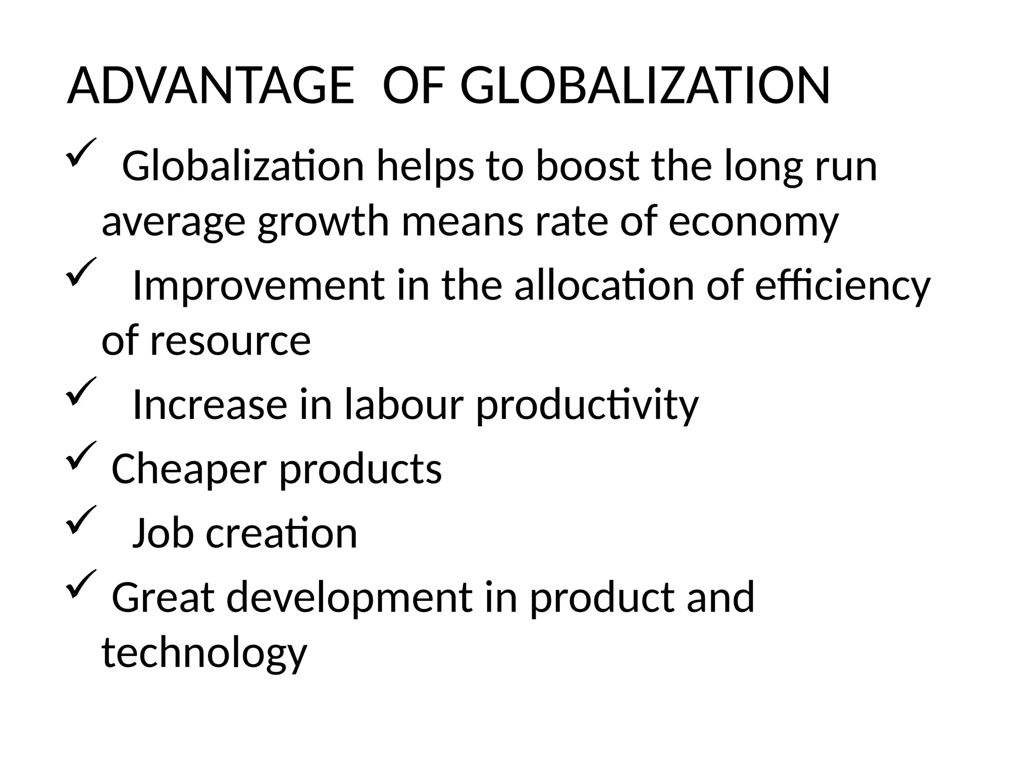 GLOBALIZATION inteegration of economies | PPTX