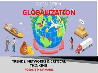 GLOBALIZATION powerpoint presentation ppt | PPTX